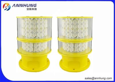 China IP67 AC220V 60W Red / White Emitting Color Aircraft Warning Light for sale