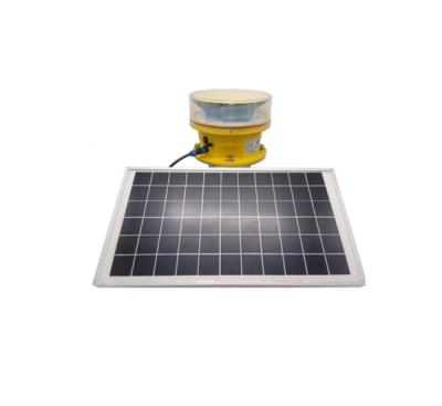 China ICAO Solar Powered Medium Intensity Aviation Obstruction Light for sale