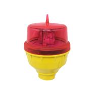 China Low Intensity L810 Aviation Obstruction Light with Polycarbonate Materials and ICAO Annex 14 Compliance for sale
