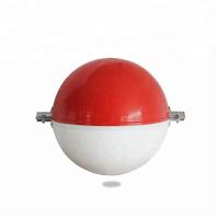 China ICAO Standard 600mm Diameter Aircraft Warning Sphere Made of Fiber Glass Reinforced Polyester Resin for Aviation Obstruction for sale