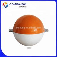 China ICAO Standard 600mm Diameter Aircraft Warning Sphere Made of Fiber Glass Reinforced Polyester Resin for Aviation Obstruction for sale