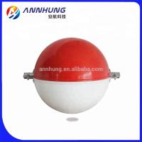 China ICAO Standard 600mm Diameter Aircraft Warning Sphere Made of Fiber Glass Reinforced Polyester Resin for Aviation Obstruction for sale