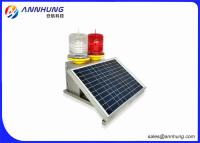 China 60W IP65 Double Solar Powered Warning Lights Medium - Intensity Flash Mode for sale