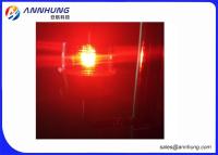 China LED Solar Red Obstruction Light , 10cd Low Intensity Aircraft Warning Light IP68 for sale