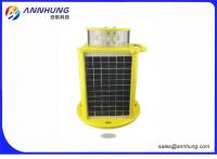 China Medium intensity Solar Aviation Obstruction Light Red Flashing 20fpm 2000cd f-864 for sale