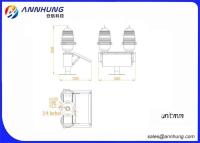 China Steady Solar Aviation Obstruction Light  With Bird Needle To Prevent Bird Drop for sale