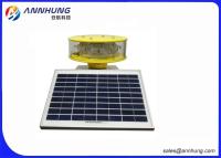 China IP67 Solar Aviation Obstruction Light  With Die Casting Aluminum Lamp Body for sale