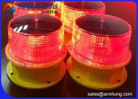 China 3W Power Solar Obstruction Light Recyclable Batteries For Towers / High Building for sale
