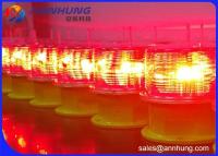 China 3W Power Solar Obstruction Light Recyclable Batteries For Towers / High Building for sale