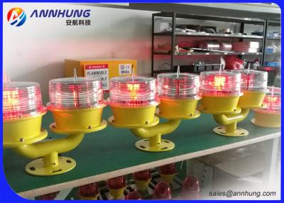 China L810 Double Solar LED Aviation Obstruction Light 32.5cd Intensity With Photocell for sale
