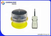 China Mini Panel Solar Aviation Obstruction Light Low Power Consumption Long Life Span for sale