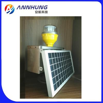 China Low Intensity 80m/S Solar Aviation Obstruction Light 20fpm 32.5cd ICAO for sale
