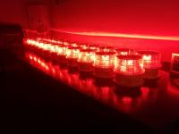China FAA L810 Solar Led Warning Light , Low Intensity Aviation Obstruction Light 1.8w for sale