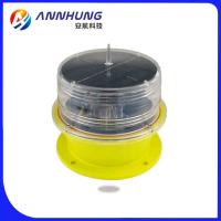 China L810 10cd Solar Aviation Obstruction Light GPS Sync Flashing aluminum base for sale