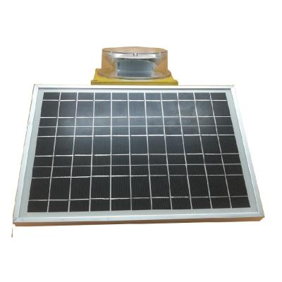 China VRLA Solar Aviation Obstruction Light 40FPM White GPS Synchronization for sale