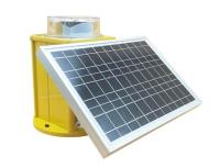 China VRLA Solar Aircraft Warning Lights UV Polycarbonate 20FPM Medium Intensity for sale