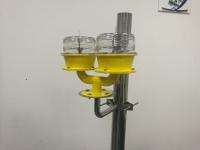 China ICAO Double Aircraft L810 LED Aviation Obstruction Light Backup Lamp Design for sale