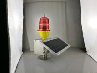 China Electric Power Tower Solar Powered Emergency Lights Red FAA L810 Low Intensity for sale