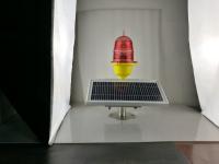 China Wind Turbine Flying Solar Powered Warning Lights FAA L864 Dusk To Dawn Operation for sale