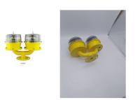 China 32.5cd Low Intensity Solar Powered Flashing Red Light , High Building Safety Lights for sale