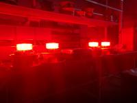 China Aviation Double Warning Light , High Building Obstruction Lights LED 32cd Low Intensity for sale
