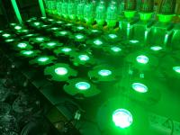 China Aiming Point Helipad Landing Lights LED Helipad Inset Green Light Pressure Resistance Lens for sale