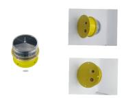 China Solar Airfield Helipad Taxiway Lights Fragile Separately Coupling LED Low Intensity for sale