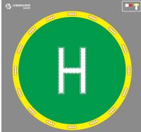 China AH-HP-H Helideck Circle-H Light Green / Yellow Steady Burning 48VDC for sale