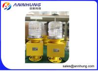 China Heliport Beacon Helicopter Landing Lights Flashes White Color Xenon Light Source Polycarbonate Lens for sale