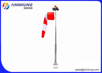 China 360° Angle Helipad Landing Lights AH-HP-W-1Internally Illuminated Heliport Wind Cone for sale