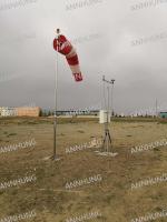 China ICAO Annex 14 and FAA Compliant Wind Cone with 304 Stainless Steel Frame and 260km/h Max Wind Load for sale
