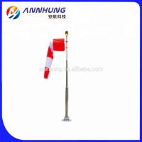 China ICAO Annex 14 and FAA Compliant Wind Cone with 304 Stainless Steel Frame and 260km/h Max Wind Load for sale