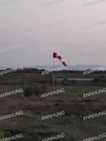 China ICAO Annex 14 and FAA Compliant Wind Cone with 304 Stainless Steel Frame and 260km/h Max Wind Load for sale