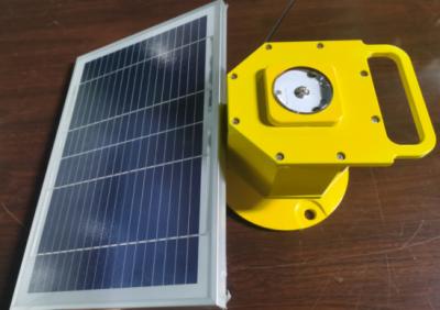 China Polycarbonate Body LED Heliport Light Solar Powered Taxiway Lights FATO for sale