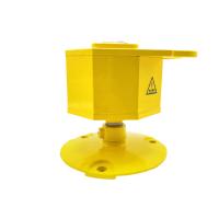 China Polycarbonate Body LED Heliport Light Solar Powered Taxiway Lights FATO for sale