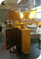 China 25000cd Airport Rotating Beacon White Green / White Yellow 24 Flashes/min for sale