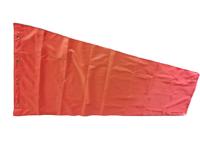 China PVC / Nylon Heliport Windsock Red White / Orange White 1.2m 2.4m 3.6m for sale