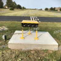 China IP67 Waterproof Helipad Landing Lights with 100000 Hours Lifespan and ICAO Compliance Precision Approach Path Indicator for sale