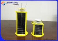 China Self contained 256 IALA characters LED Solar Marine Lantern GPS sync GSM Monitoring for sale