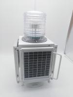 China Adjustable Panel Solar Powered Navigation Lights Vertical Angle GSM Monitoring for sale