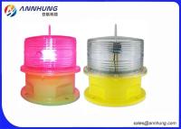 China PC Housing Flashing LED Lights Solar Panel Inside And Remote Function for sale