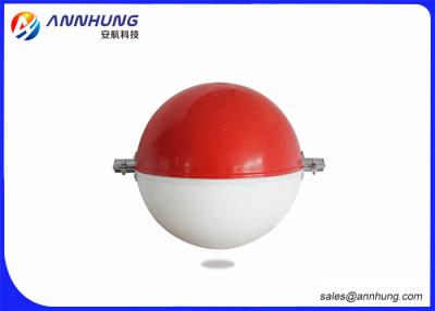 China 600mm yellow red white Aircraft Warning Sphere for transmission line for sale