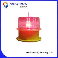 China Solar Aviation LED Marine Lantern High Building Aircraft Warning Microprocessor Controlled for sale