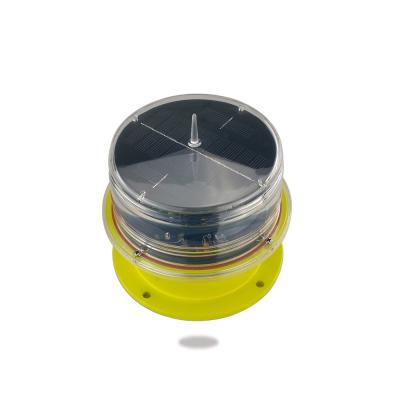 China TLOF 12cd Runway Edge Lighting Portable Airfield Silicon Solar 80m/S for sale