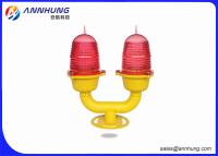 China AC220V Double LED Aviation Obstruction Light With Low - Intensity Type for sale