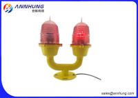 China AC220V Double LED Aviation Obstruction Light With Low - Intensity Type for sale