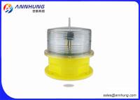 China Heat Resistant Medium Intensity Obstruction Light / Tower Warning Lights FAA L864 for sale