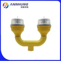 China ICAO 32cd Double Aviation Obstruction Light AH-LI-D2 L810 Polycarbonate for sale