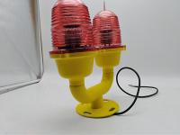 China Flight LED Aviation Obstruction Light ICAO Aviation With Bird Deterrent Spike Lamp for sale