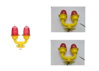China Flash Double Warning LED Aviation Obstruction Light FAA L810 Low Intensity for sale